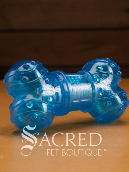 Guru No Begging Bone dog treat training toy – Sacred Pet Boutique